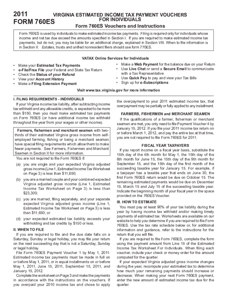 Fillable Online Instructions for Form IT-2105 Estimated Income Tax ...