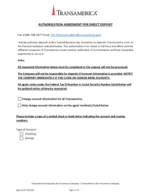 Fillable Online Electronic Funds Trans action Authorization Fax Email Print - pdfFiller