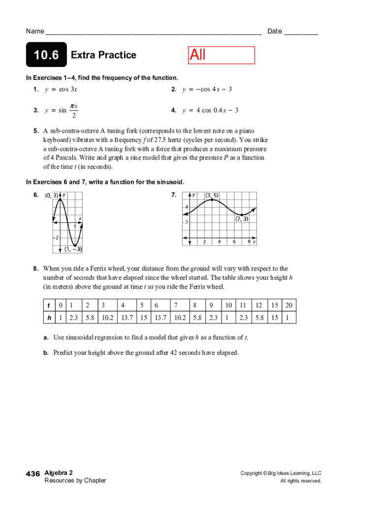 Fillable Online Algebra 2 Worksheets Fax Email Print - pdfFiller