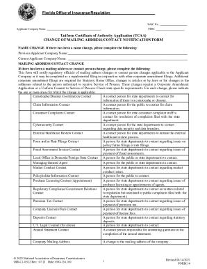 Fillable Online UCAA Primary Application Instructions Fax Email Print ...