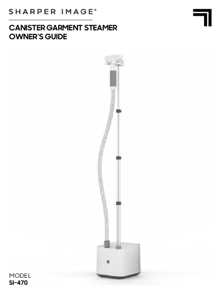 Fillable Online Sharper Image SI-470 Owner's Manual Fax Email Print ...