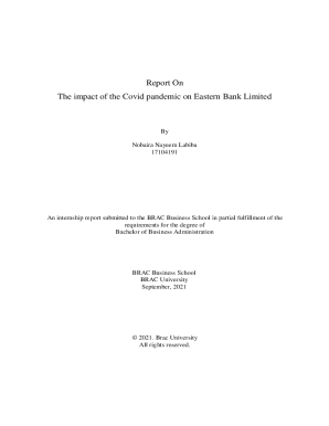Fillable Online The impact of the Covid pandemic on Eastern Bank Limited Fax Email Print - pdfFiller