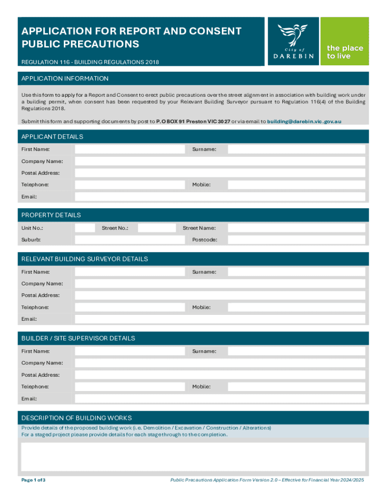 Fillable Online Application Form - Report & Consent Fax Email Print ...