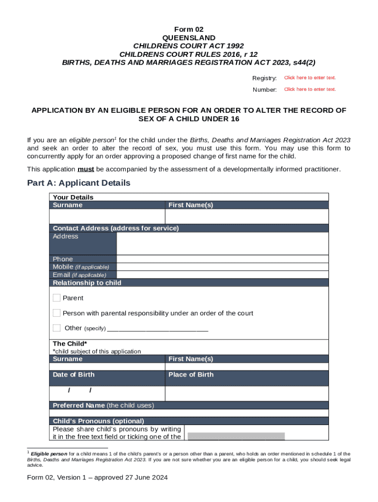 02 - Initiating Application to Alter Your Sex or for a Recognised ...
