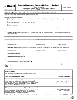 Fillable Online IRS-Form-8822-B-Change-of-Address-or-Responsible-Party ...