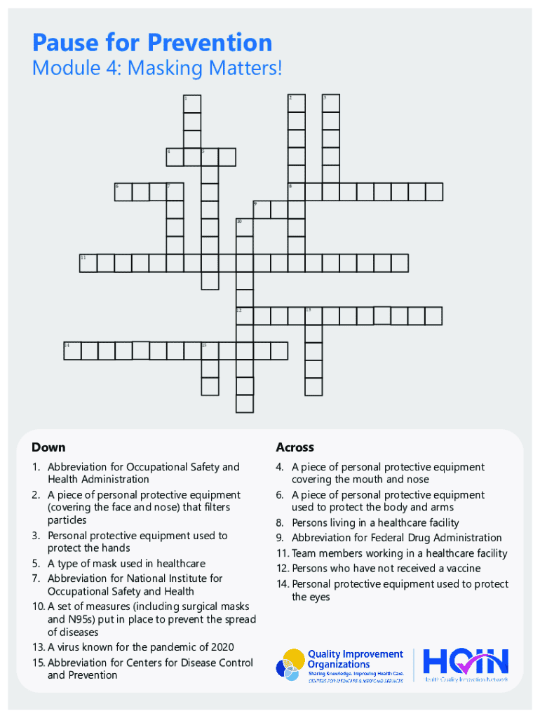 Fillable Online Pause for Prevention Module Bundle. Pause for ...