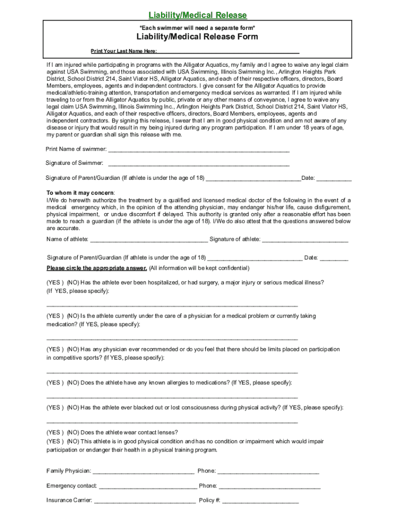 Fillable Online Liability Release and/or Indemnification Form Fax Email Print - pdfFiller