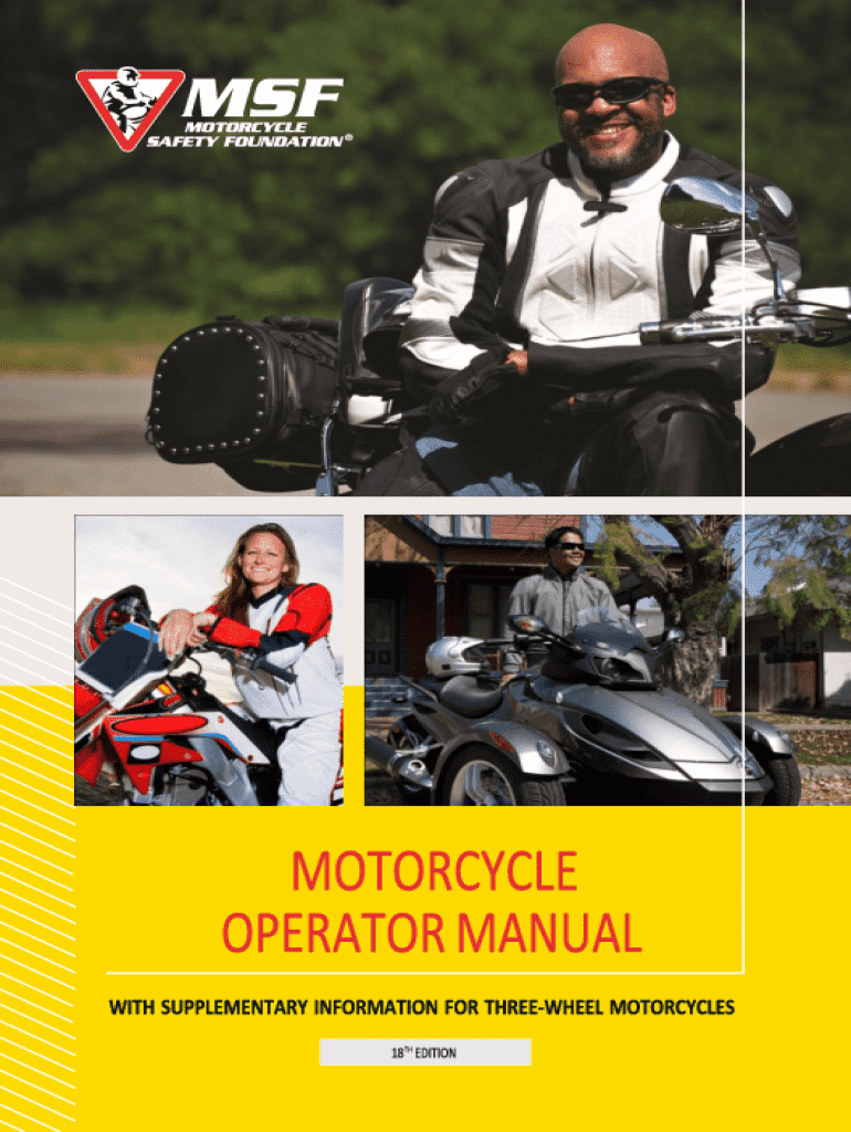 Fillable Online How to Ride a Motorcycle SAFELY in Traffic Fax Email ...