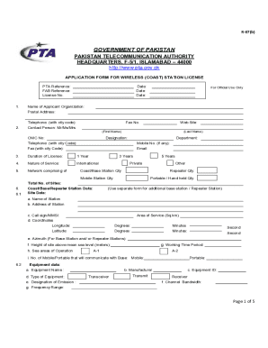 Fillable Online pta gov Form AW -01 Fax Email Print - pdfFiller