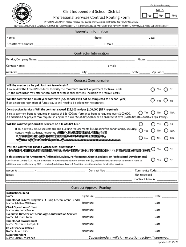 Fillable Online Professional Services Contract Template.xlsx Fax Email ...
