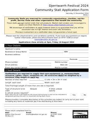 2024-djerriwarrh-festival-community-stall-application-. ... Doc ...