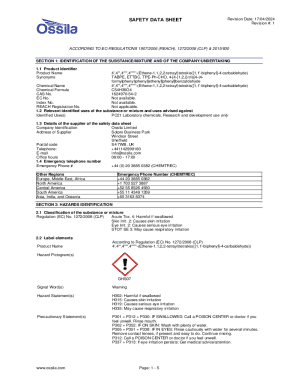 Fillable Online TPD - SAFETY DATA SHEET Fax Email Print - pdfFiller