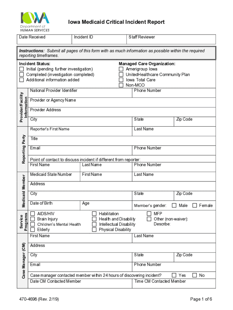 Fillable Online Incident Reporting and Management System (IRAMS) User ...