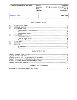 Fillable Online Engineering Drawings Manual Document Page Issue Date ...