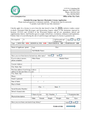 Fillable Online License Application Forms Fax Email Print - pdfFiller