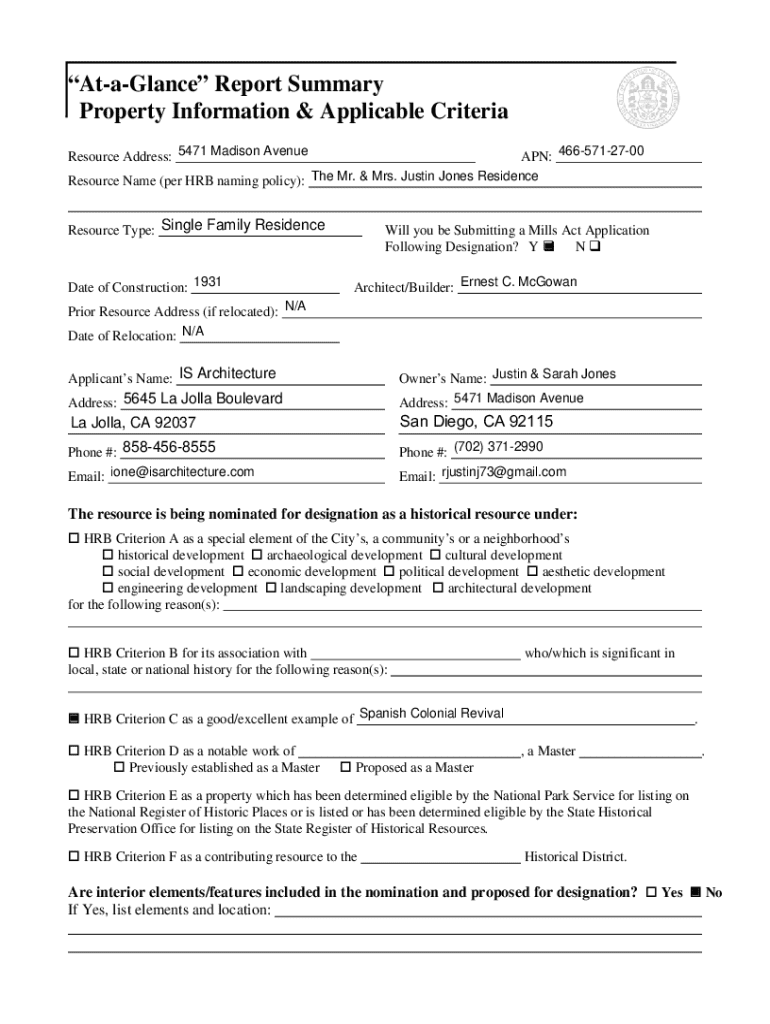 Fillable Online University Community Plan Area Historic Context Statement Fax Email Print ...