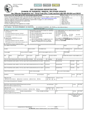Fillable Online CA DOJ Issues New Proof of Registration Form Fax Email ...