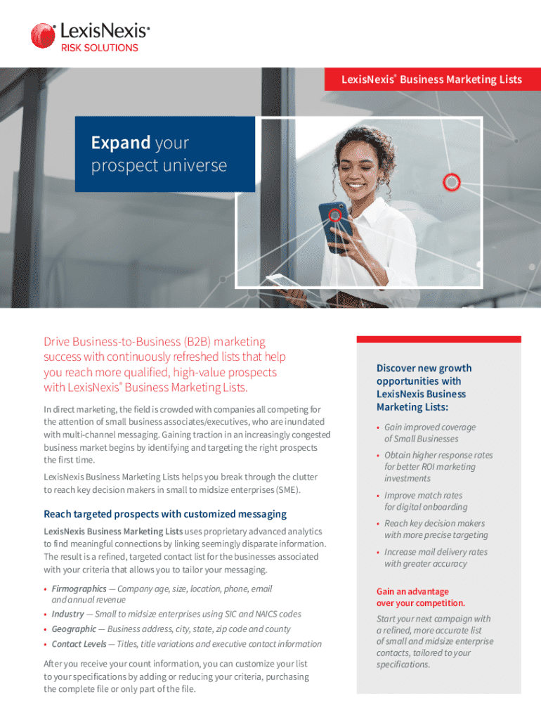 Fillable Online LexisNexis Risk Solutions Financial Services and ...