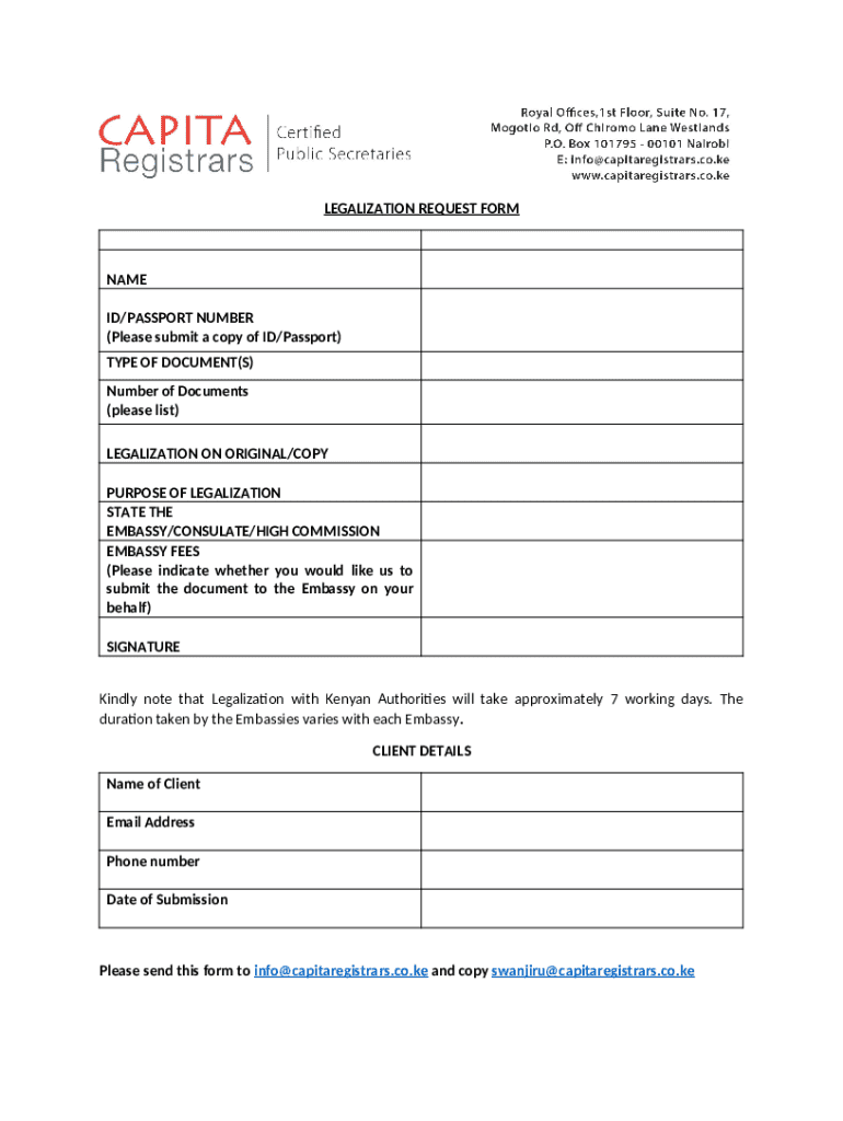 client-request--legalization Doc Template | pdfFiller