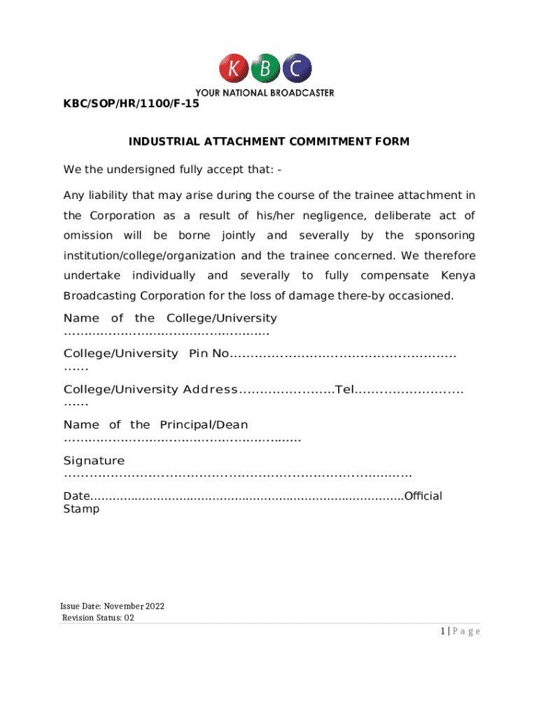 Attachment-Commitment-.docx - KBC Doc Template | pdfFiller