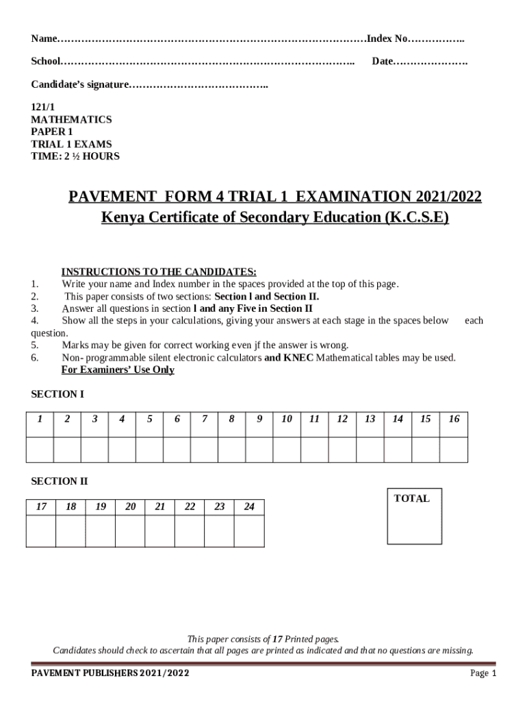 ENDTERM 1 EXAM 4 SET 1 ALL... Doc Template | pdfFiller