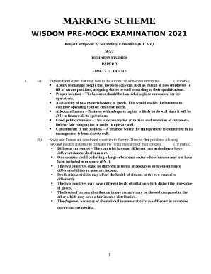 Business Studies Paper 2 Questions and Answers Doc Template | pdfFiller
