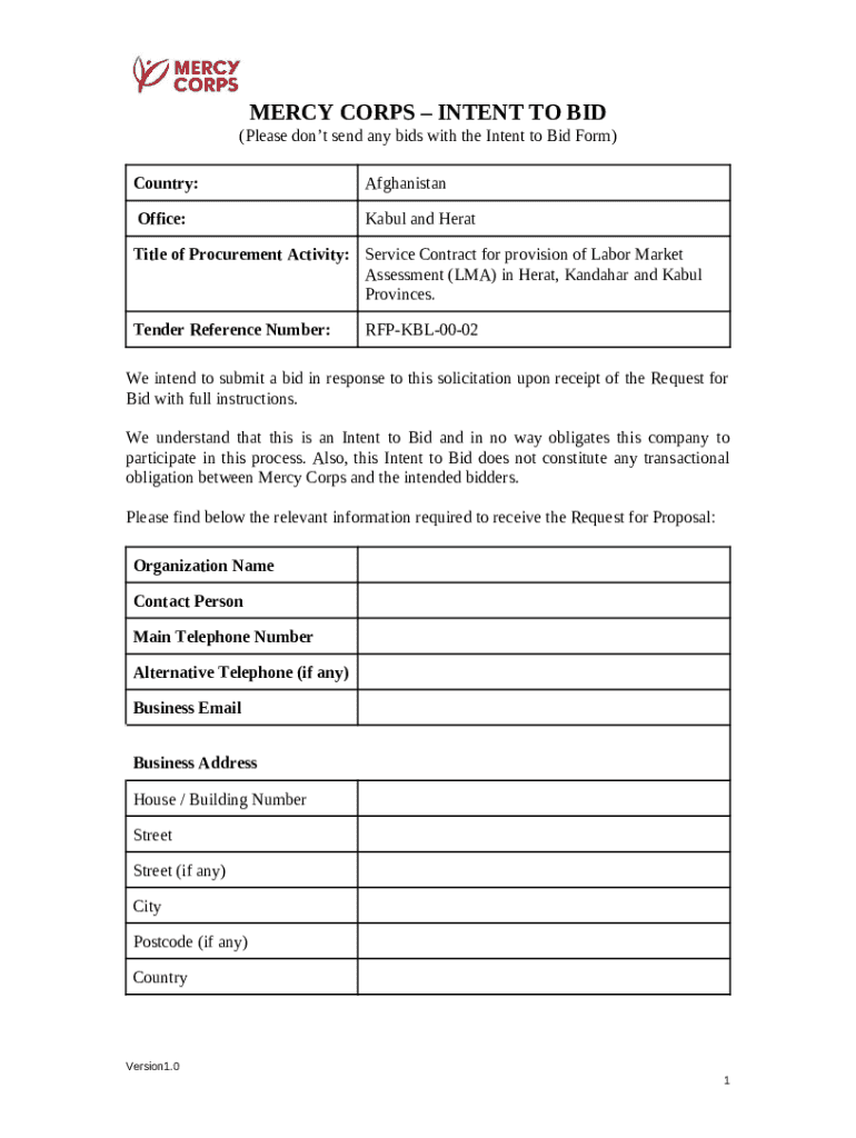 intent-to-bid-.docx Doc Template | pdfFiller