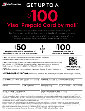 Fillable Online Receive $100 Rebate when you spend $999 or more Fax ...