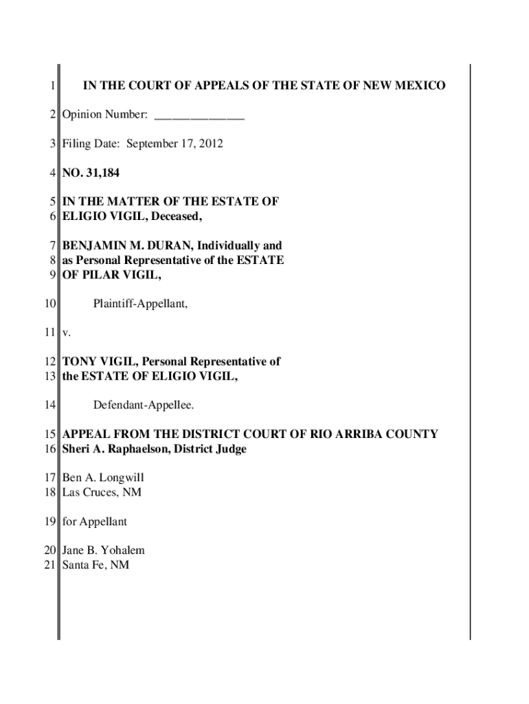 Fillable Online coa nmcourts Alabama Rules of Appellate Procedure Rule ...