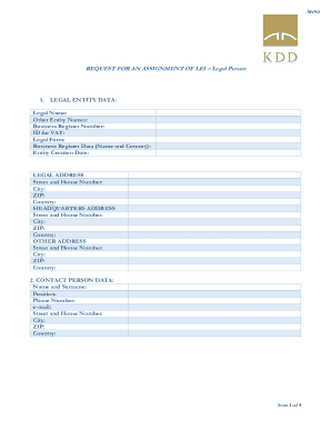 Fillable Online storitve kdd What is a Legal Entity Identifier (LEI ...