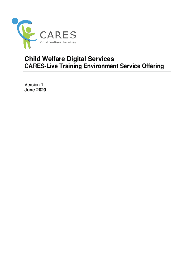 Fillable Online TrainingChild Welfare Digital Services - CA.gov Fax Email Print - pdfFiller