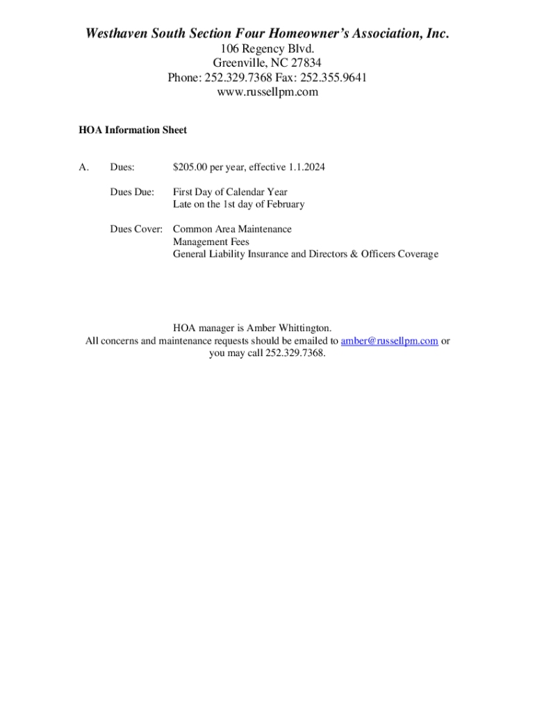 Fillable Online SH Homeowner Information Sheet.pdf Fax Email Print - pdfFiller