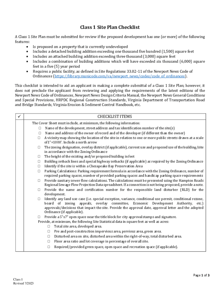 Fillable Online Site Plan Application Checklist : r/Zoning Fax Email ...