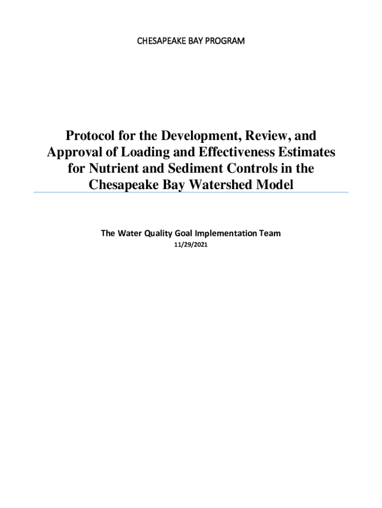 Fillable Online district's phase iii chesapeake watershed implementation plan Fax Email Print ...
