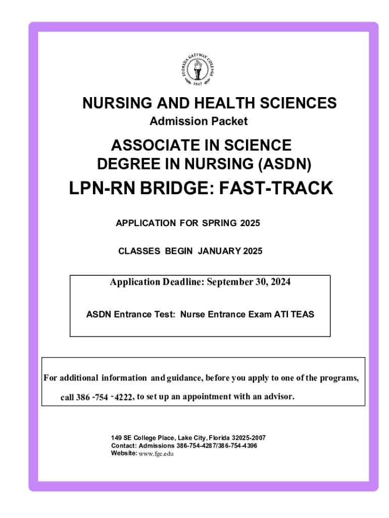 Fillable Online APPLICATION FOR SPRING 2025 Fax Email Print - pdfFiller