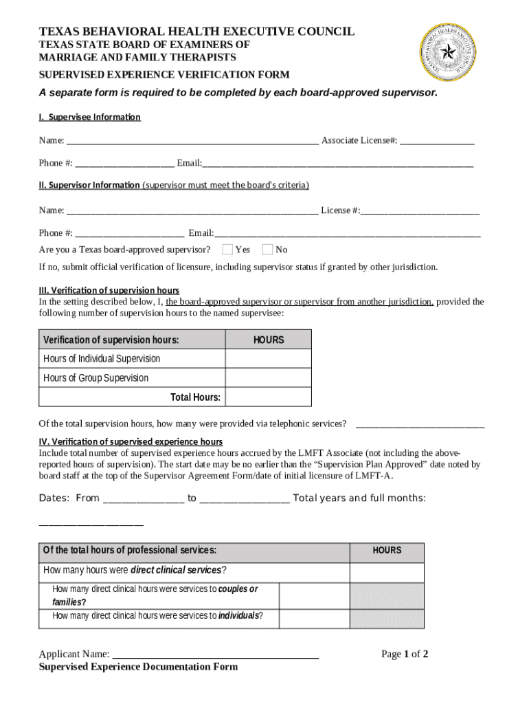 Texas Counseling License Requirements for LPC Credentials ... Doc ...