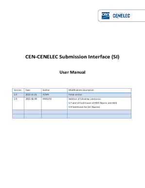 Fillable Online Submission Interface (SI) now available Fax Email Print ...