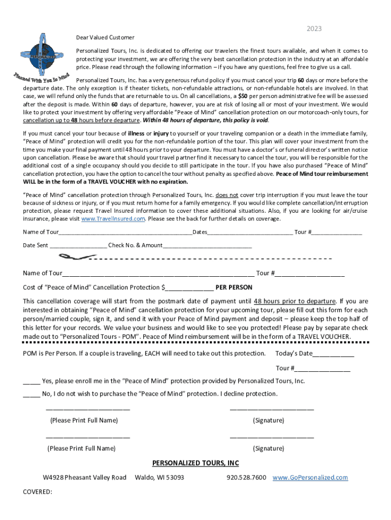 Fillable Online Best Practices For Personalization Emails For Travel ...