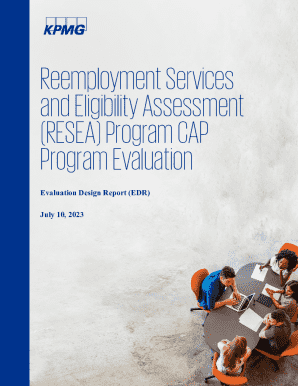 Fillable Online Evaluations of State Reemployment Services and ...