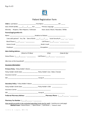 Fillable Online New-Patient-Packet-English.pdf Fax Email Print - pdfFiller