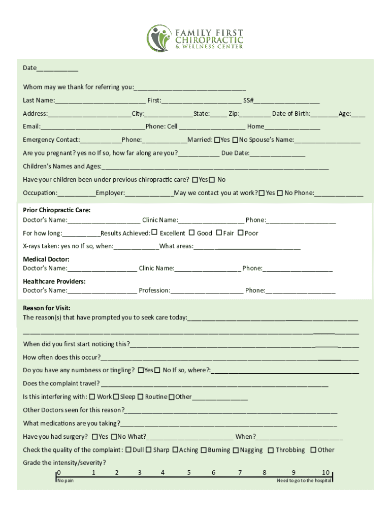 Fillable Online Last Name: First: SS# Fax Email Print - pdfFiller