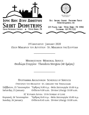 2020 Greek Letters Day Celebration House Blessings - pdfFiller