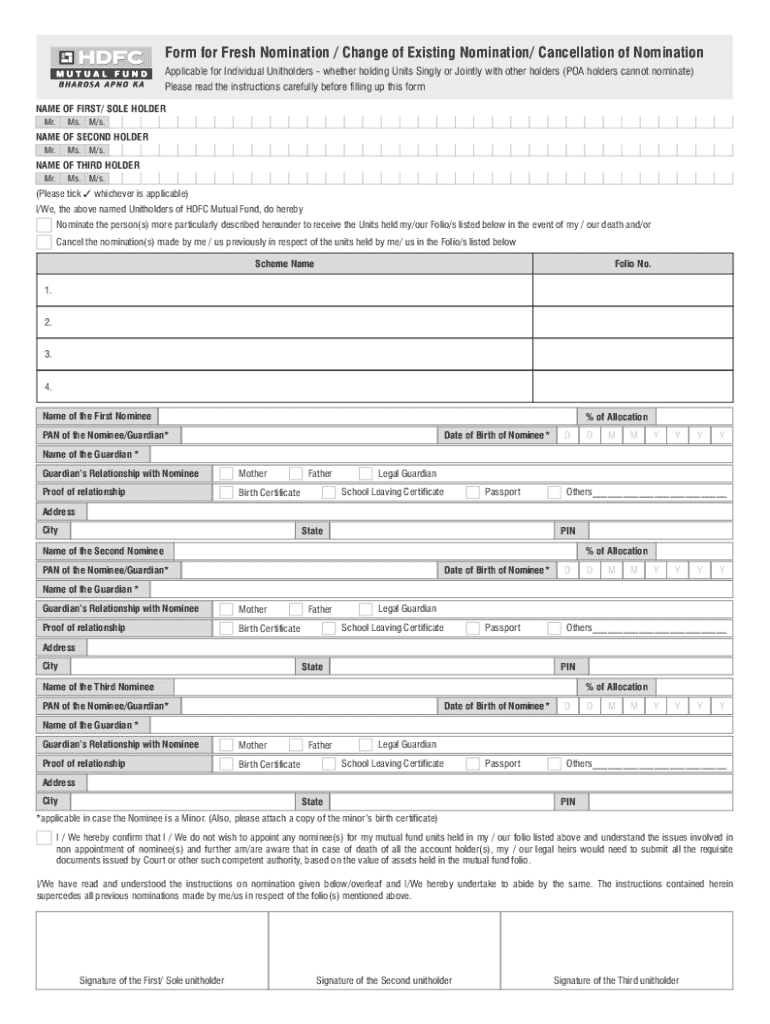 Fillable Online Nomination Form 270722.cdr Fax Email Print - pdfFiller