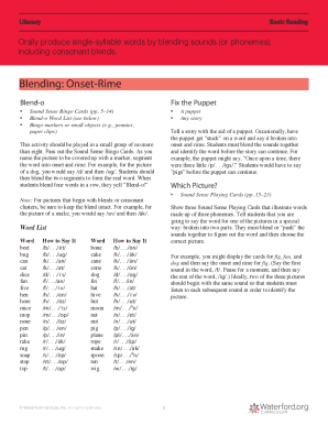 Fillable Online Sounds Bingo gives students a fun way to practice ...