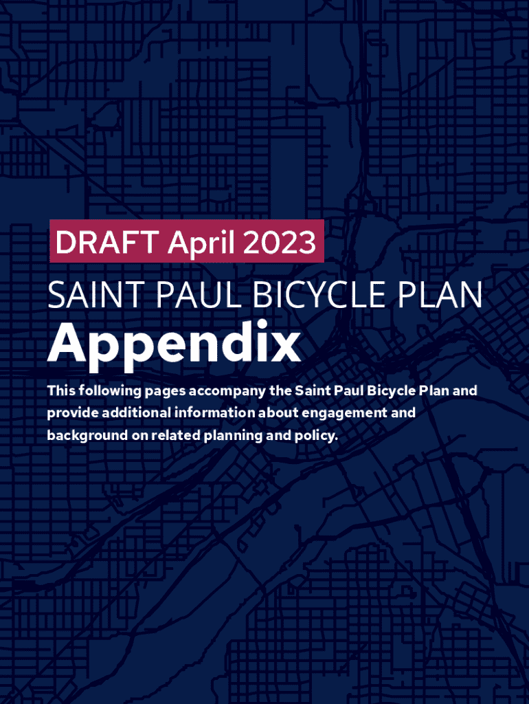 Fillable Online Saint Paul rolls out final draft of updated citywide ...