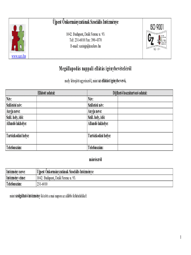 Fillable Online E-mail: szeiujpaxelero Fax Email Print - pdfFiller