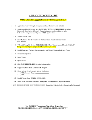 Fillable Online IMM 5644 E : Document Checklist - Application for a ... Fax Email Print - pdfFiller