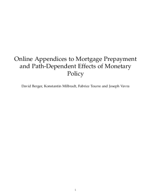 Fillable Online Data and Code For: Mortgage Prepayment and Path ... Fax ...