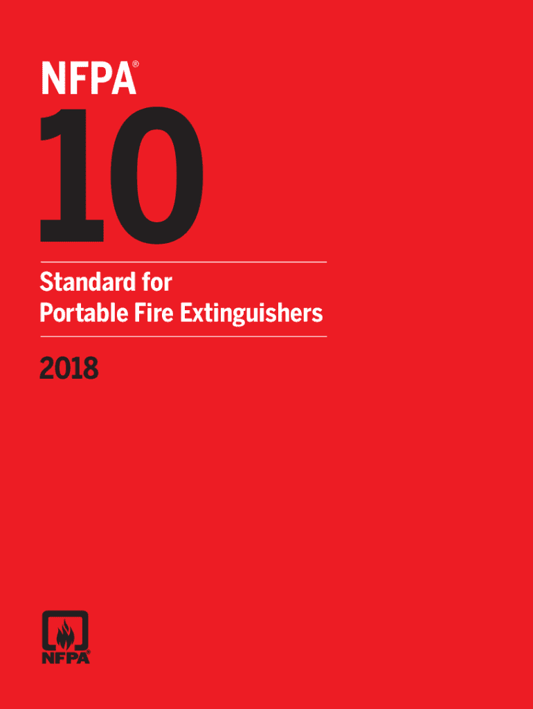 Fillable Online NFPA 10, Standard for Portable Fire Extinguishers Fax ...