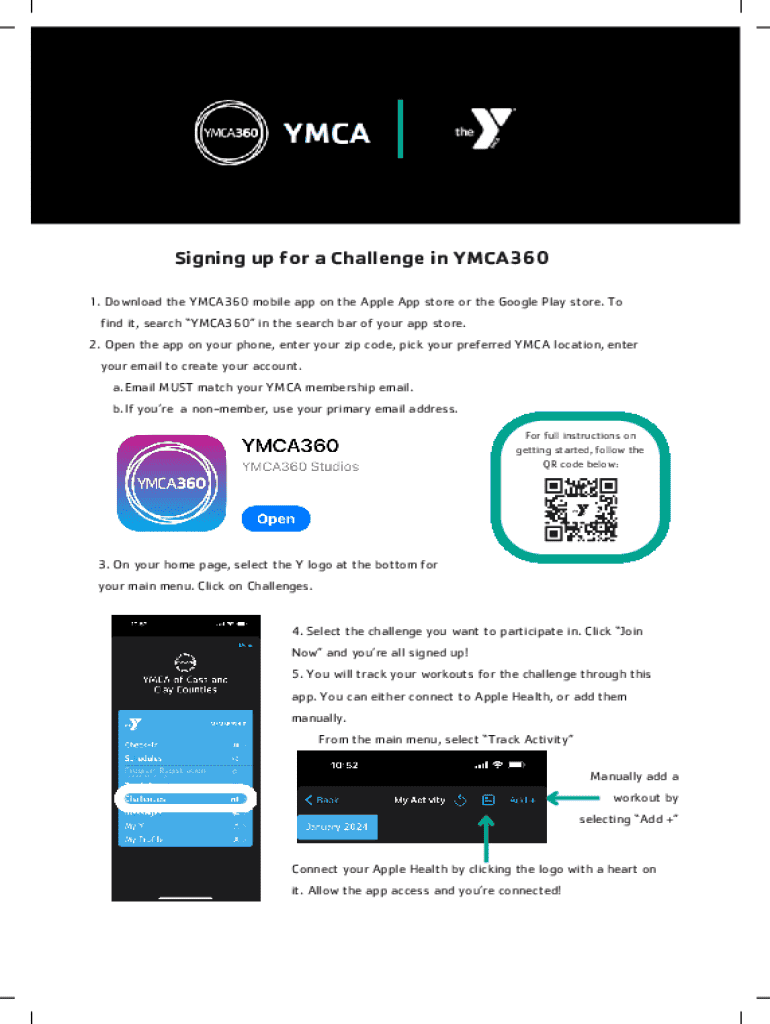 Fillable Online YMCA360 on the App Store - Apple Fax Email Print - pdfFiller